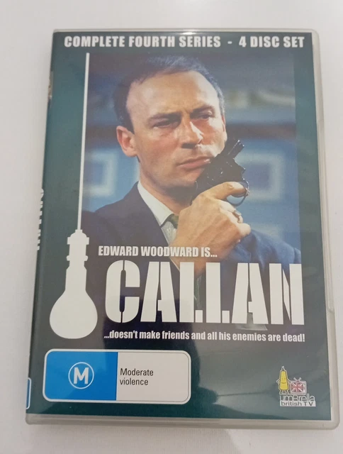 CALLAN THE COMPLETE Fourth Series (4 DVD SET) Australian Region 4 ...