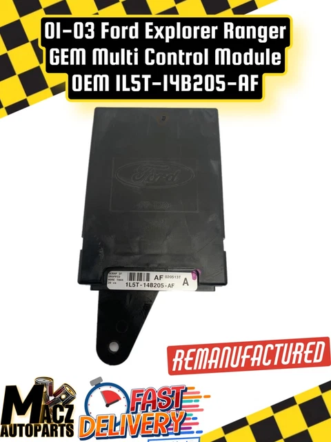 01-03 FORD EXPLORER Ranger GEM Multi Control Module OEM 1L5T-14B205-AF ...