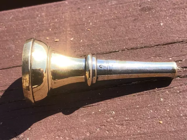 RARE ANCIENNE EMBOUCHURE TROMPE DE CHASSE taille 2 EUR 50,00 - PicClick FR