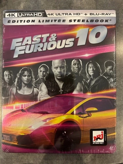 FAST & FURIOUS 10 - STEELBOOK COLLECTOR - film en 4K ULTRA HD + BLU-RAY zone B EUR 29,99 ...