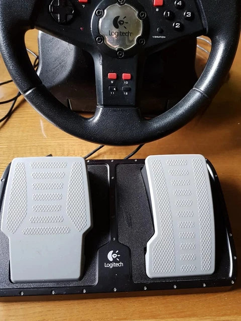 LOGITECH FORMULA VIBRATION Feedback Wheel Années 2000 Pour PC Windows ...