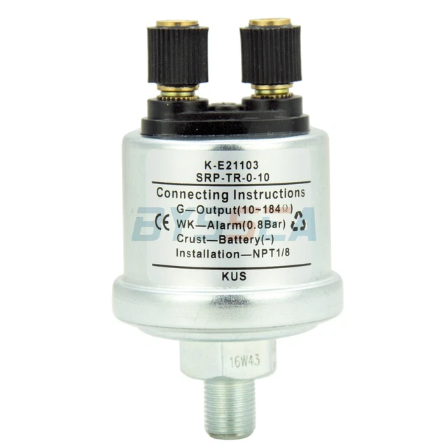 KUS OIL PRESSURE Sensor Boat Car Mechanical Oil Sending Unit Alarm NPT 0-10 Bar $44.84 - PicClick AU