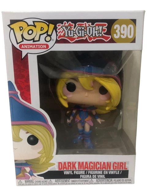 DARK MAGICIAN GIRL Yu Gi Oh #390 Funko pop! Vinyl RARE VAULTED Yugioh ...