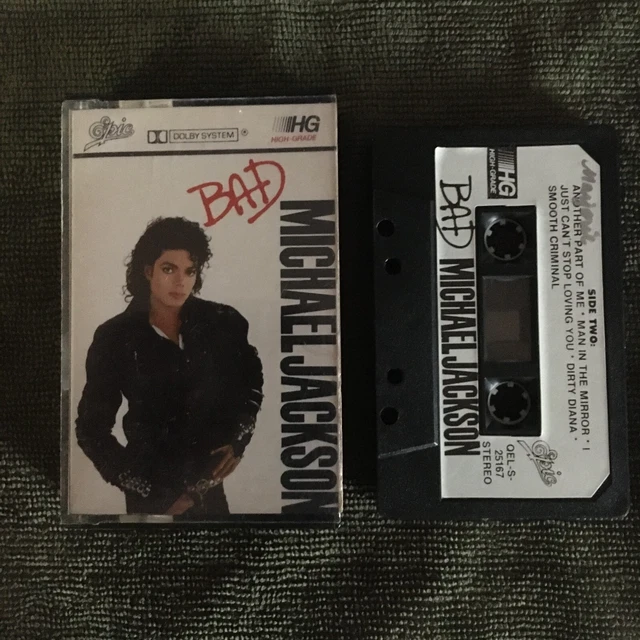 RARE MICHAEL JACKSON "Bad" PHILIPPINES Cassette EUR 103,08 - PicClick FR