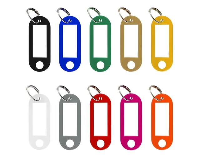 PLASTIC LUGGAGE KEY Tags ID Tags Key Rings Key Tag Key Chains Key Fob ...
