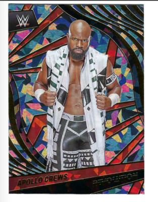 APOLLO CREWS 2022 Panini Wwe Revolution Fractal Parallel £3.42 ...