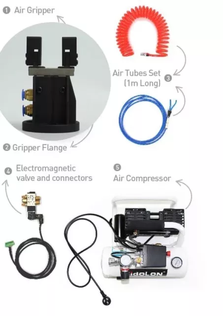 MYCOBOT PRO 600 & 320 Cobot Desktop Robot Arm Air parallel gripper ... MYCOBOT PRO 600 & 320 Cobot Desktop Robot Arm Air parallel gripper ...