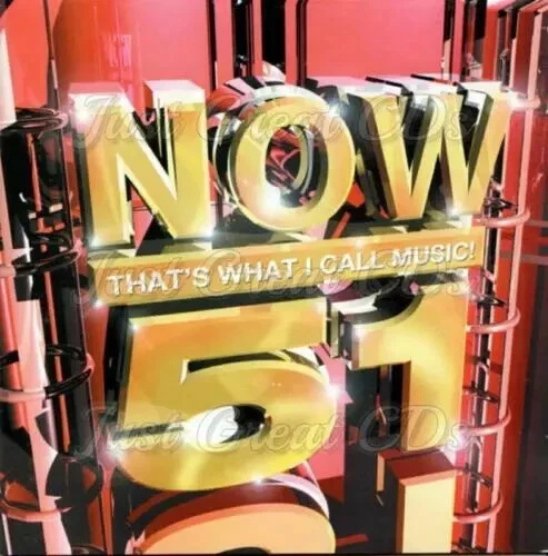 NOW THAT'S WHAT I Call Music! 51 CD GS5 No Case Robbie Williams ...