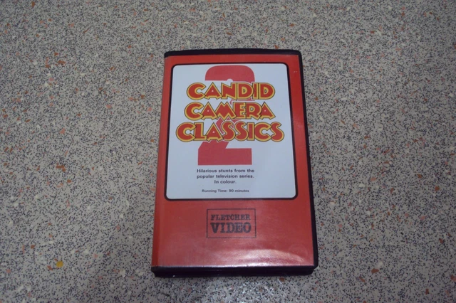 CANDID CAMERA CLASSICS Vol 2 - Fletcher Pre Cert VHS / PAL Video 1982 £ ...