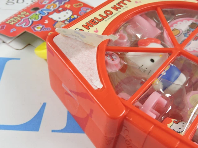 SANRIO HELLO KITTY Petite House Doll Play Set Miniature Tea Party Scene ...