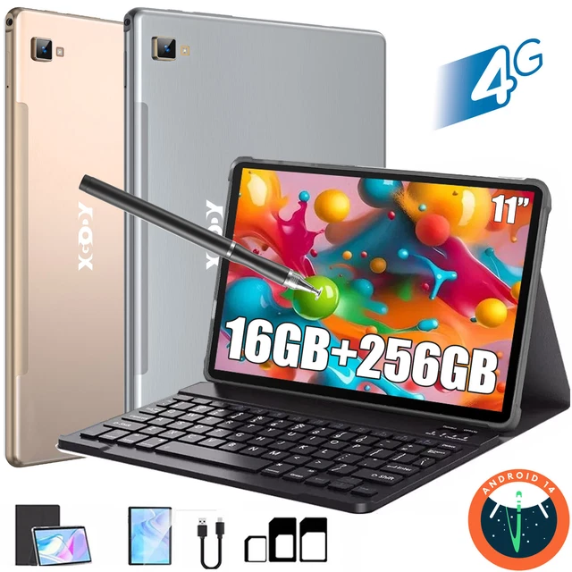 2025 NEW Q17 PRO Wifi Tablet Android 14 PC 16GB+256GB Tablets 11.1 Inch ...