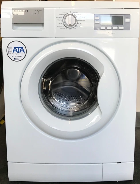 BUSH 7KG 1200 Spin Washing Machine Mod A127Ldw, Great Working Order £ ...