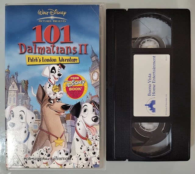 DISNEY 101 DALMATIANS II: Patch's London Adventure - VHS Tape - Free ...