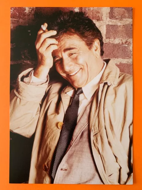 PETER FALK : Columbo, Rare Tv Show Card Collector Vintage 1971 Nbc EUR ...