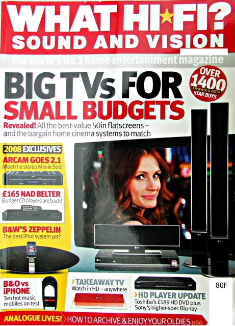 WHAT HI-FI Linn Majik / Cambridge Azur 840A V2 / Atc Scmii / Audioengine A2 £1.99 - PicClick UK