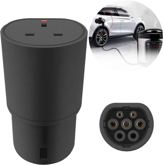 220V 10A EV Charging Cable Adapter Plug - 2.5 kW High Power for IEC ...