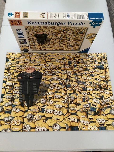 RAVENSBURGER JIGSAW PUZZLE Despicable Me 2 XXL 100 Pieces COMPLETE £4. ...