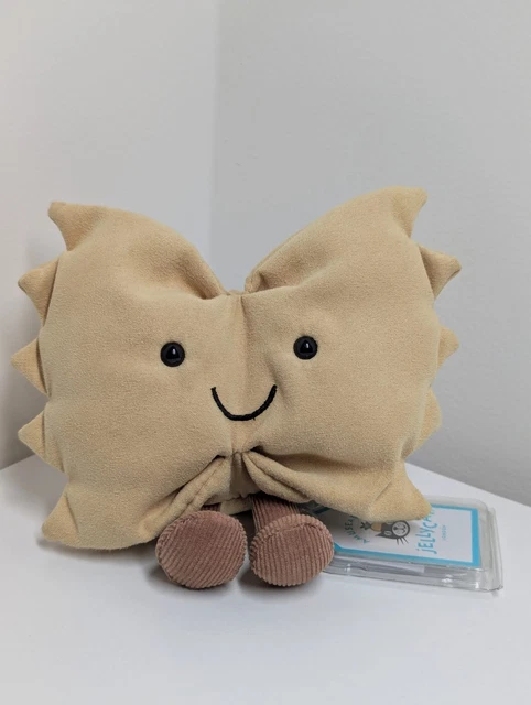 NEW JELLYCAT AMUSEABLES Farfalle Pasta Genuine JELLY Batch Code £29.95 ...
