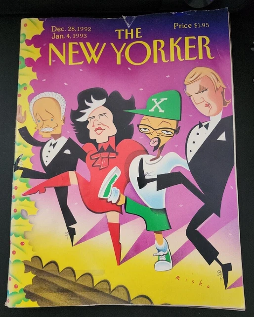 THE NEW YORKER Magazine Dec. 28,1992-Jan.4,1993 Trump Spike Lee Riske ...