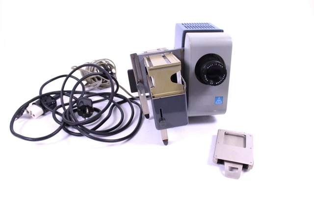 DDR DIAPROJEKTOR PENTACON Aspectar 150A + Objektiv & elektrischen Dia ...
