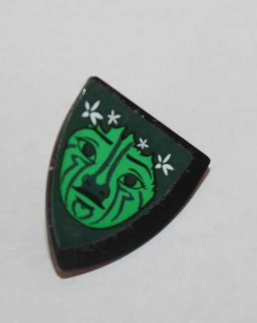 BOUCLIER LEGO SHIELD with Te Fiti Green Face ref 3846pb048 /Set 41150 ...