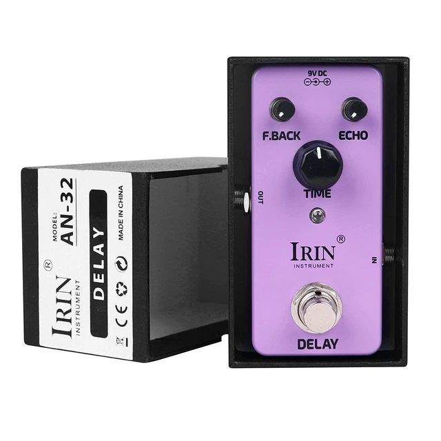 ACHIEVE PRO LEVEL Sound with IRIN Guitar Delay Pedal Stereo Echo Effects EUR 24,61 - PicClick DE
