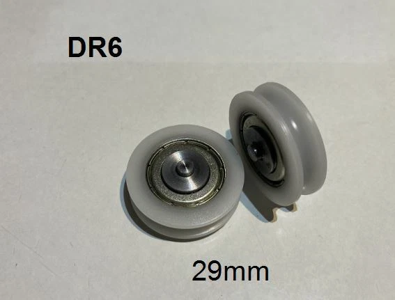 SLIDING DOOR SECURITY screen door rollers wheels Doric DR6 29mm A PAIR ...