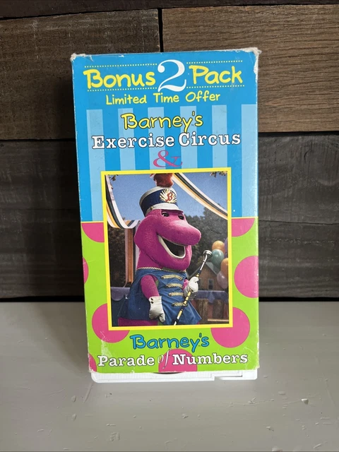 BARNEY EXERCISE CIRCUS And Parade Of Numbers VHS $22.17 - PicClick CA