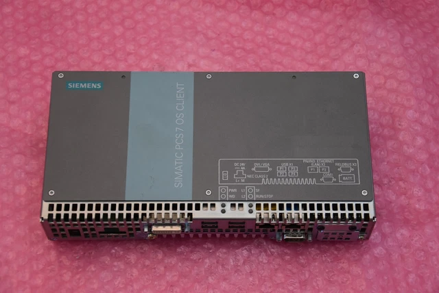 SIEMENS SIMATIC IPC427C / PCS7 OS Client 427C (HDD) Typ:6ES7650-0RG08 ...