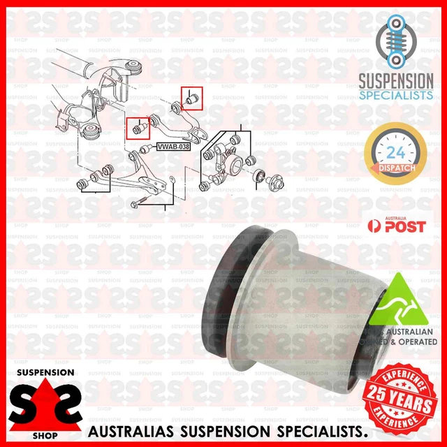 REAR AXLE UPPER Mounting, Control/Trailing Arm Suit AUDI A6 C5 (4B2) 4.2 $39.09 - PicClick AU