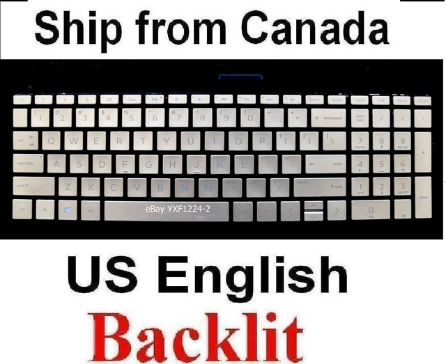KEYBOARD FOR HP 15-EF0010CA 15-EF0888CA 15-EF0020CA 15-EF1020CA 15-EF1010CA US $56.00 - PicClick CA