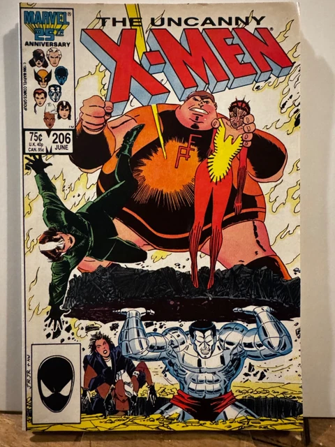 THE UNCANNY X-MEN Mavel Comics Vol.1 Issue 206 £1.17 - PicClick UK