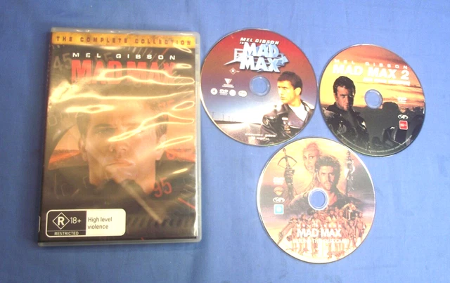 MAD MAX THE Complete Collection Mel Gibson - DVD - R4 $16.95 - PicClick AU