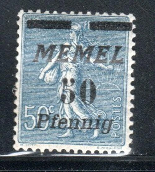 GERMANY GERMAN MEMEL France Stamps Overprint Mint Hinged Lot 42778 $2. ...