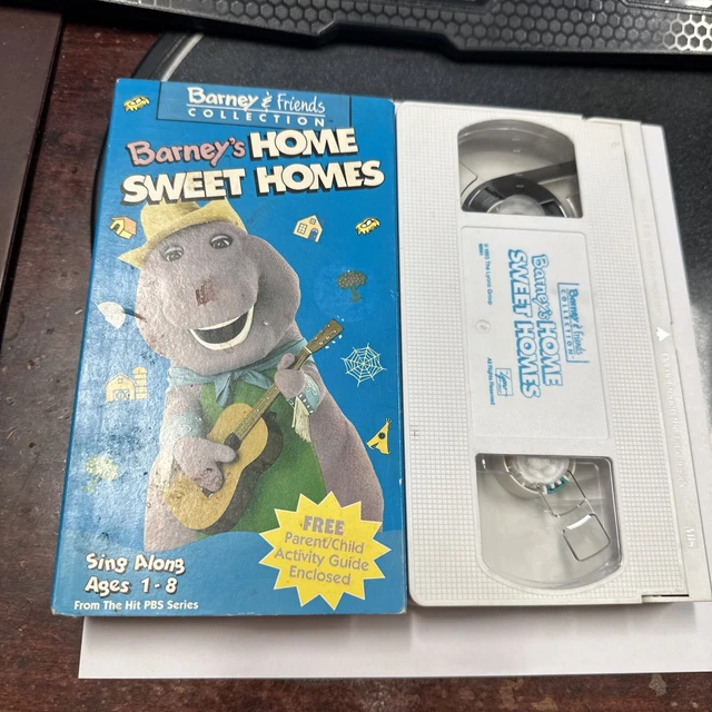 BARNEY & FRIENDS Collection: Barney's Home Sweet Homes VHS Video Tape ...