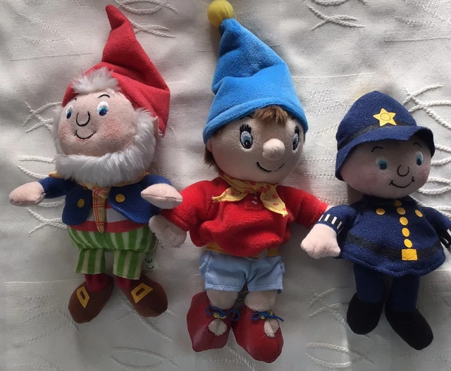 NODDY PLUSH SOFT Toys Enid Blyton's Toyland Big Ears PC Plod Vintage X ...
