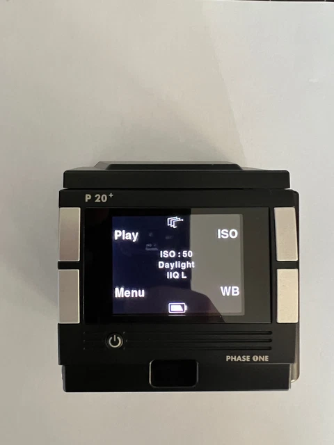 PHASE ONE P20+ Digital Back - VERY RARE Hasselblad V Fit. £1,750.00 ...