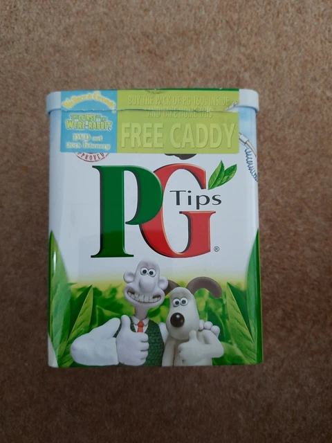PG TIPS WALLACE and Gromit Limited Edition Tea Caddy Collectible ...