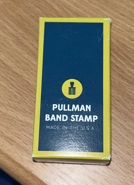 PULLMAN NUMBERING STAMP W/Symbols 7 Bands, For Every Marking New In Box ...