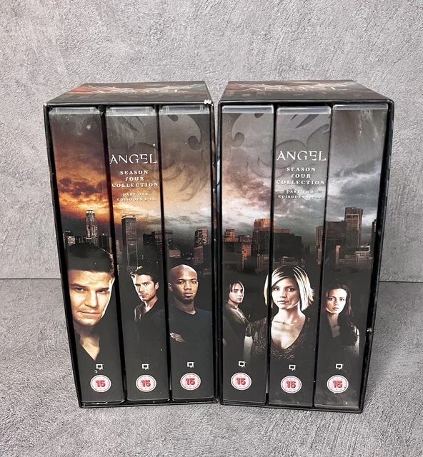 ANGEL VHS BOX Set Season 4 Complete, Buffy The Vampire Slayer 2003 6 ...