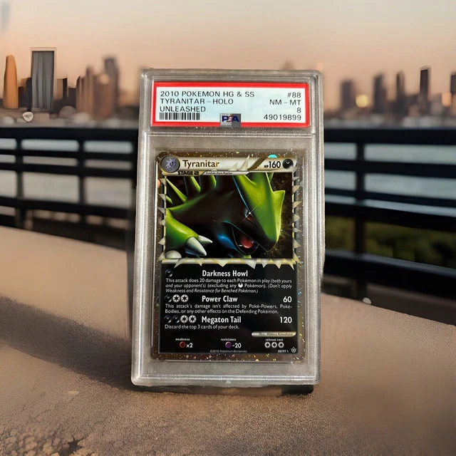 TYRANITAR PRIME 88/95 Holo HG & SS déchaîné 88/95 Pokémon TCG 2010 PSA ...