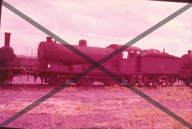 RAILWAY LOCOMOTIVE 35MM Slide – Lner J20 64678 At Stratford Depot Yard ...