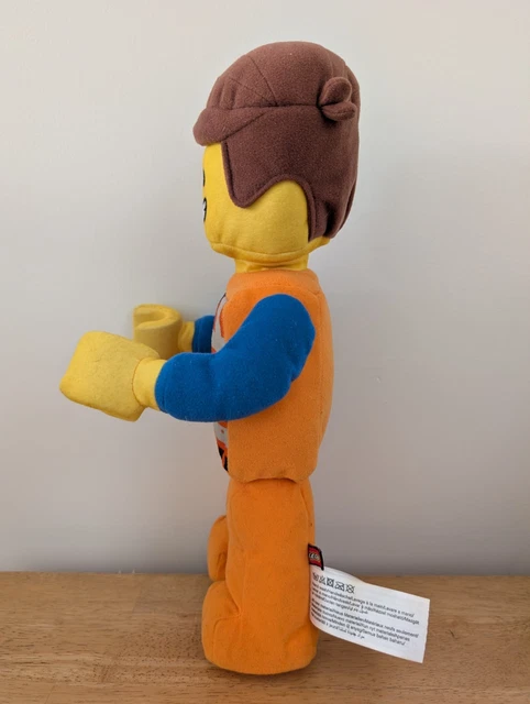 RARE 2018 LEGO Movie Emmet Brickowski Figure Soft Toy Plush 13” £19.99 ...