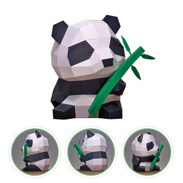 PAPER ANIMAL 3D Model Animals Puzzle DIY Papercraft Kit £7.09 - PicClick UK