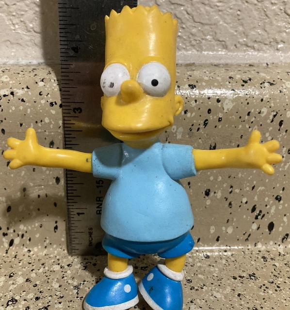 THE SIMPSONS BENDY Bart Bendable Action Figure Vintage 1990 Jesco NEW ...