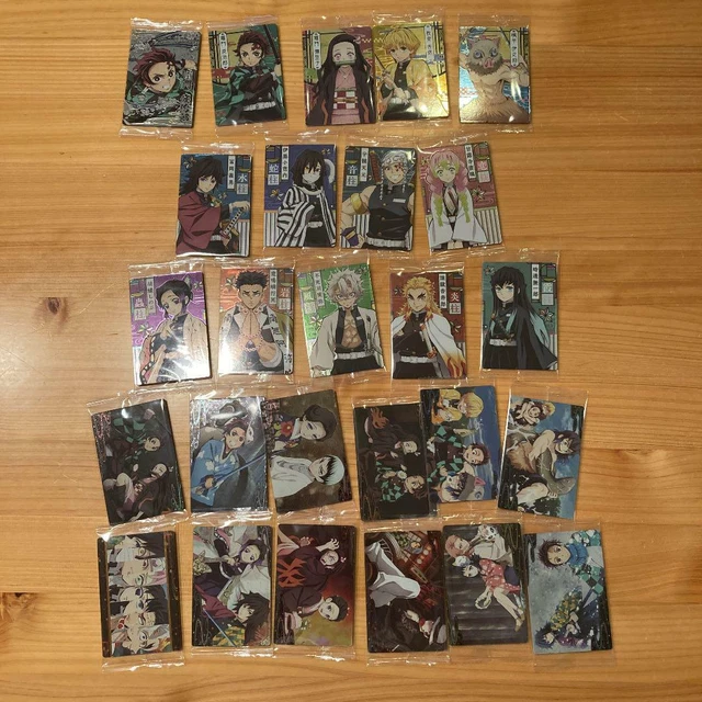 BANDAI KIMETSU NO Yaiba Demon Slayer Wafer card full set of 26 complete ...