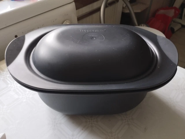 TUPPERWARE COCOTTE ULTRA pro noir 3 litre les anciens modele peu ...