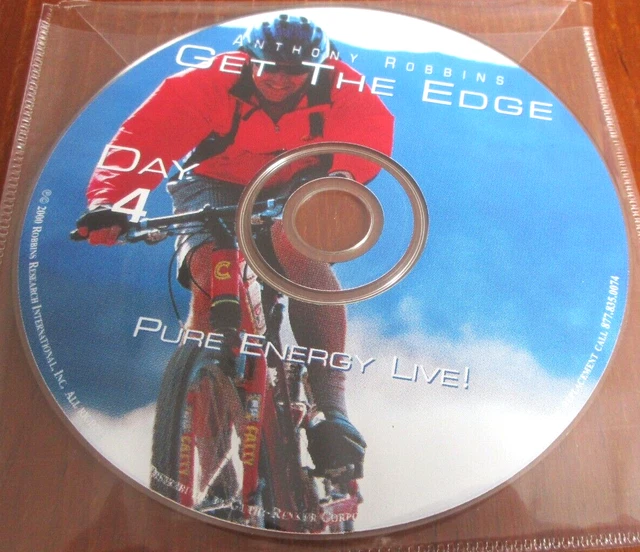 ANTHONY ROBBINS GET the Edge Program To Transform Your Life Audio CD Day 4 £3.29 - PicClick UK