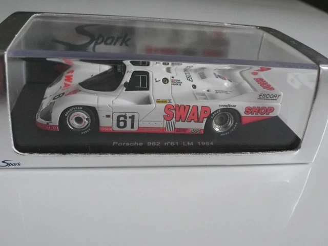 PORSCHE 962 SWAP SHOP # 61 24 Heures Le Mans 1984 SPARK LM WEC EUR 55 ...