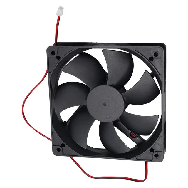 WHISPER QUIET BRUSHLESS Axial Fan Dual Ball Bearing 12025 Exceptional ...